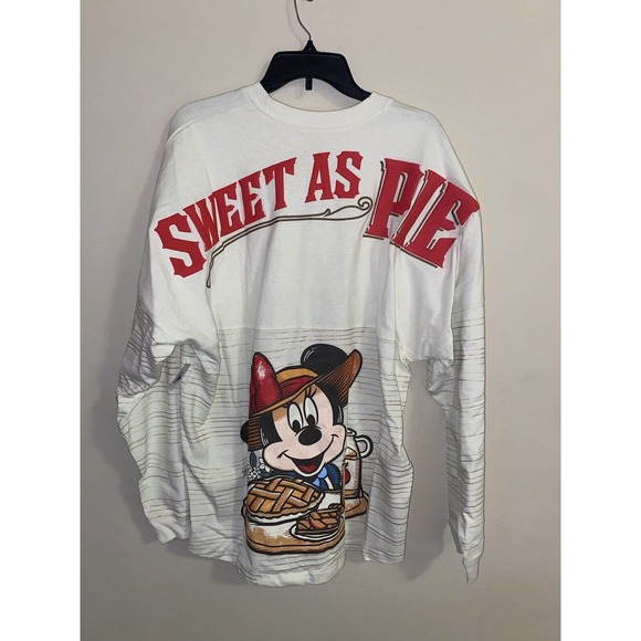 Disney | Tops | Mickey Minnie Apple Orchardsweet As Pie Spirit Jersey ...